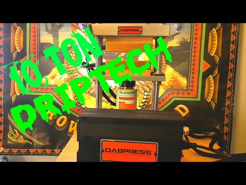 Dabpress 10 Ton Driptech Hydraulic Rosin Press Machine – DABPRESS